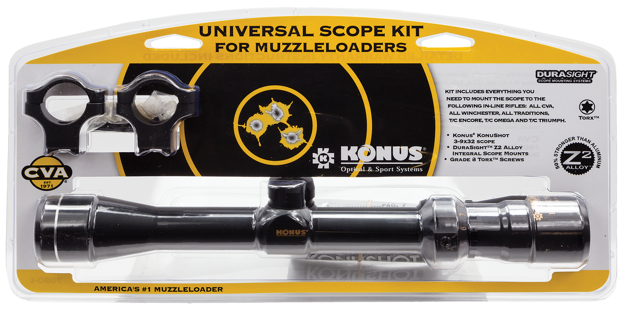 Cva Knous Konushot, Cva Aa2002 Scope Kit 3-9x32 — Sammys Outdoors by ...